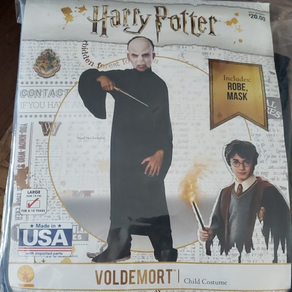Voldemort Costume Kid